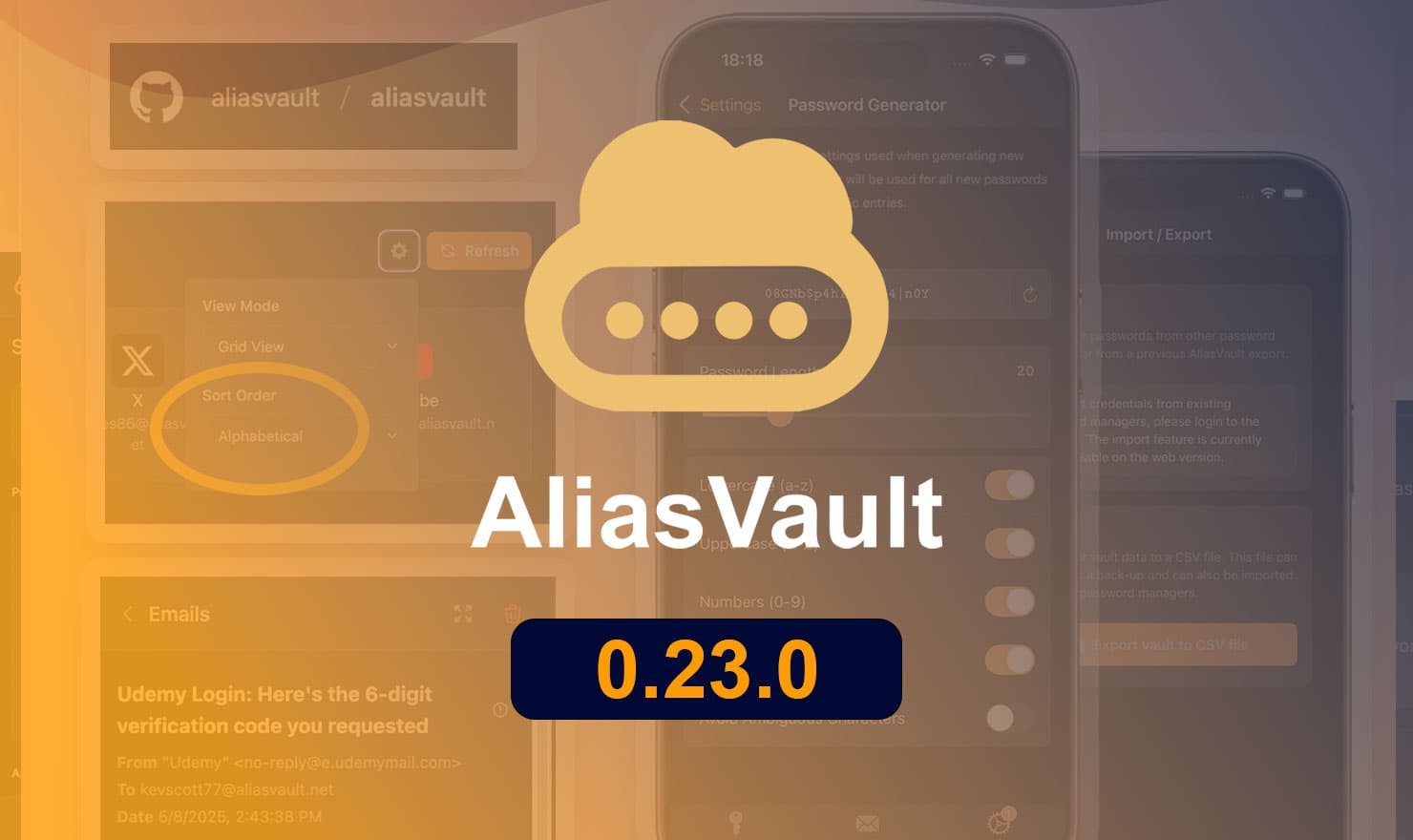 AliasVault - Privacy-First Password & Email Alias Manager