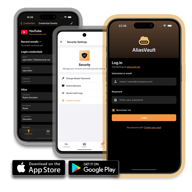 Features | AliasVault