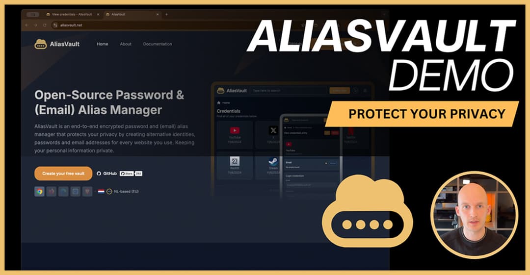 AliasVault - Privacy-First Password & Email Alias Manager